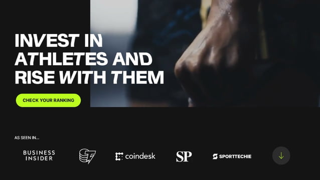 NEW Project: investment in athletes | PPT