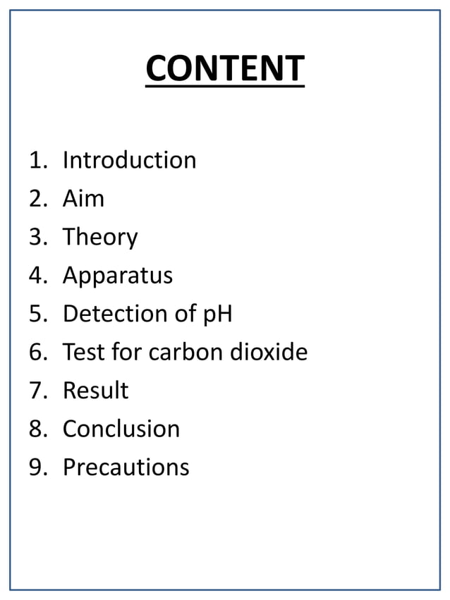 Chemistry Investigatory on Cold Drink contents | PPTX | Chemistry | Science