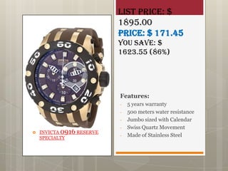 Invicta watches | PPT