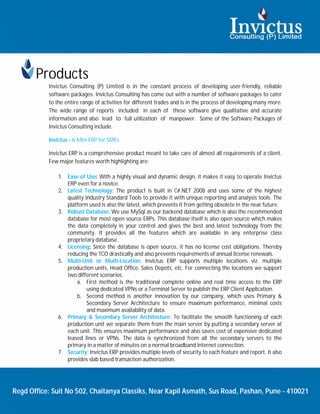 Invictus Consulting (P) Limited | PDF