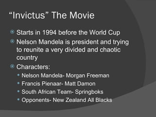 Invictuspoemandbg | PPT