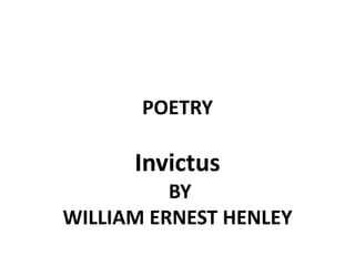 invictus POEMS.pptx