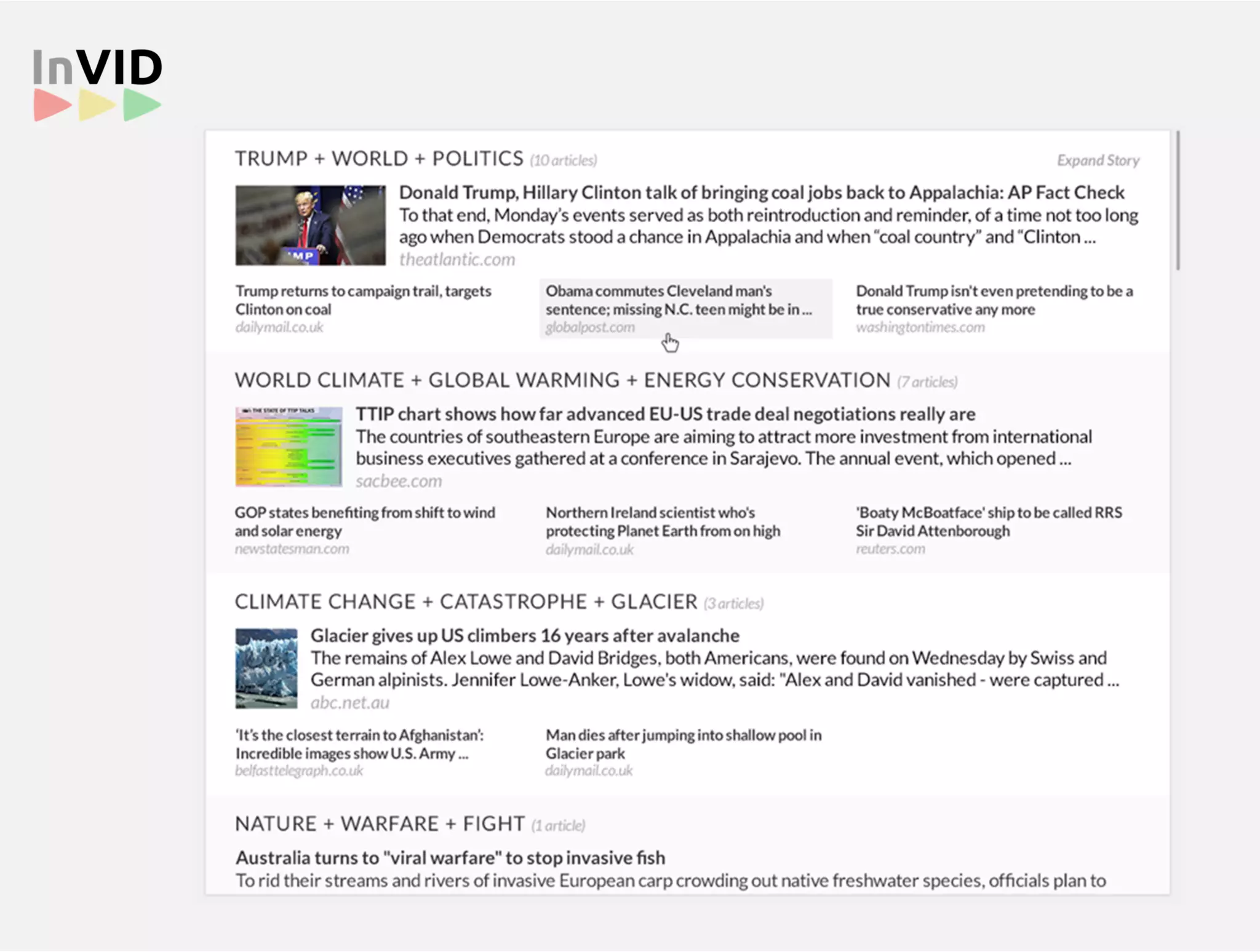InVID platform presentation at SMVW16 | PPT