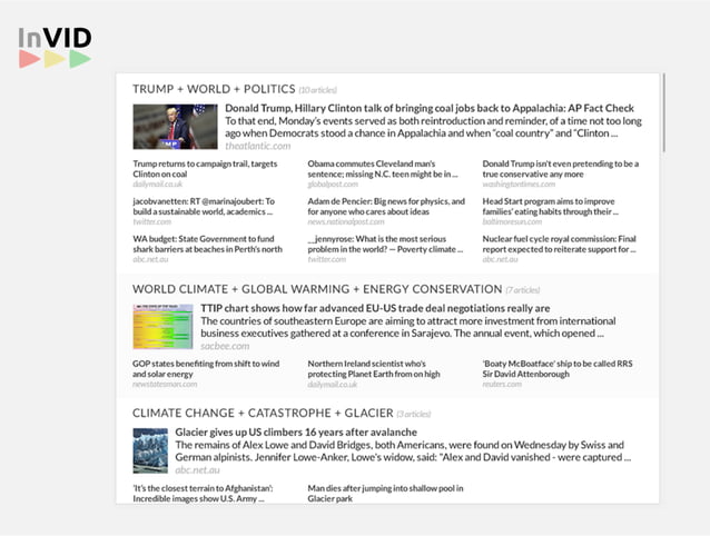 InVID platform presentation at SMVW16 | PPT