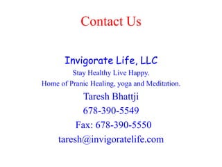 Invigorate Your Life Presentation | PPTX
