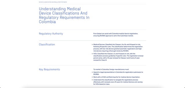 Invima Colombia Medical Device Registration | PDF