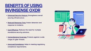 Invinsense OXDR - A Cybersecurity Service by Infopercept | PDF