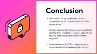 Invinsense XDR cybersecurity solutions by Infopercept | PPTX