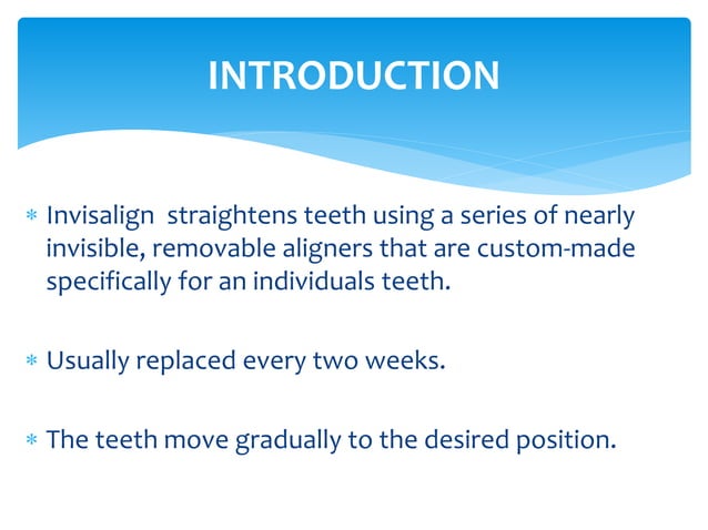 Austin Invisalign process presentation | PPT