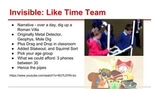 Invisible Buildings: From Time Team to Tame Time | PPT