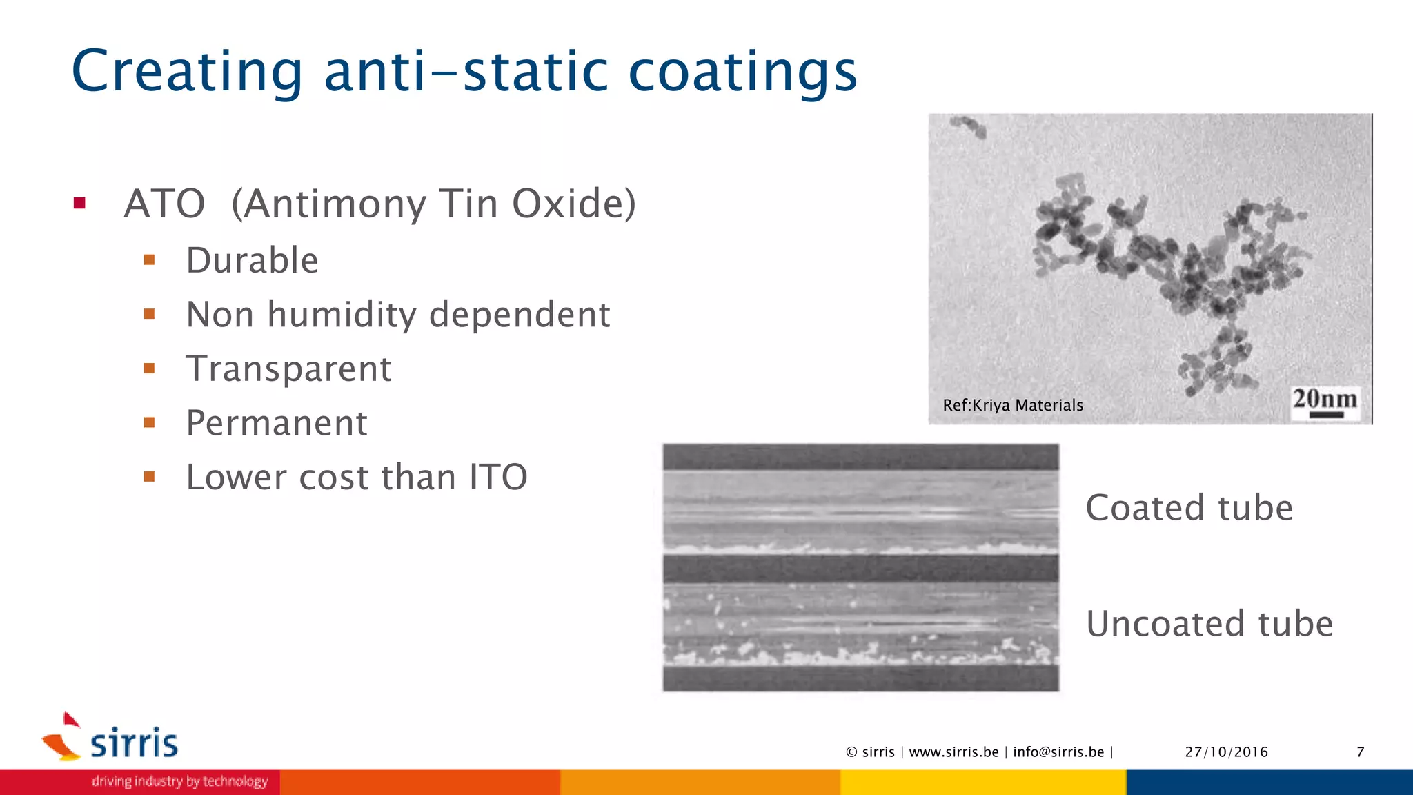 Invisible but functional - antistatic coatings | PPTX
