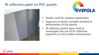 Invisible but functional - ir coatings | PPTX