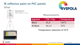Invisible but functional - ir coatings | PPTX