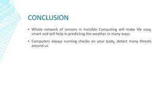 Invisible computing | PPT