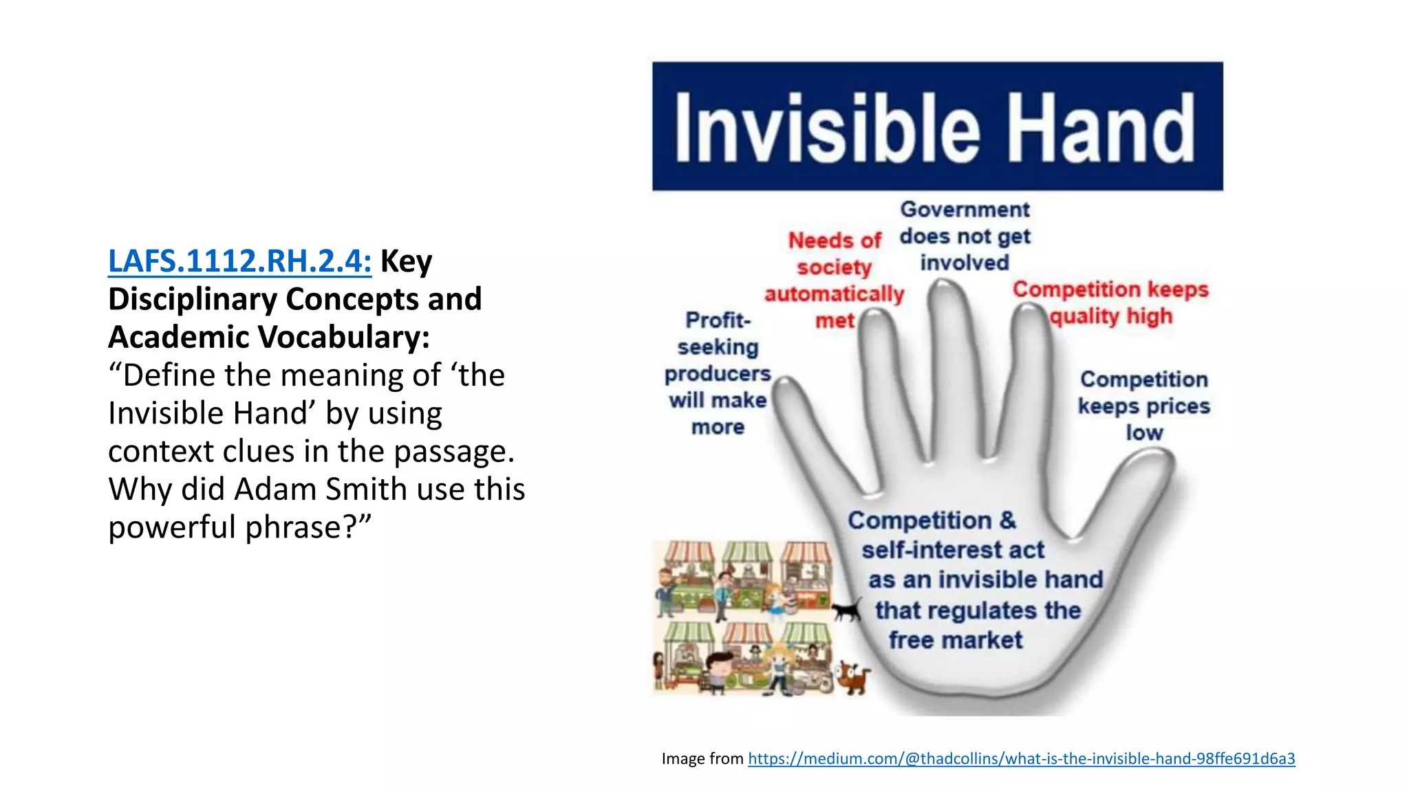 Invisible hand | PPTX