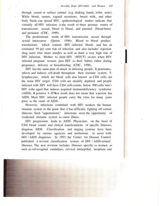 Invisible Hope: HIV/AIDS and Women | PDF