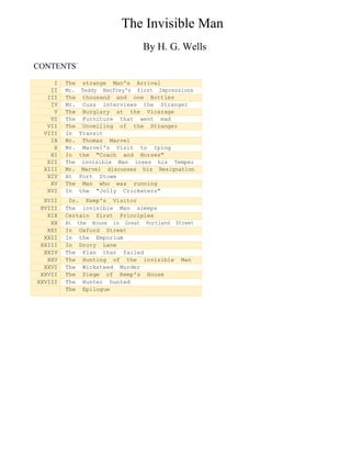 Invisible man | PDF