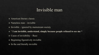 short analysis of the novel INVISIBLE MAN.pptx
