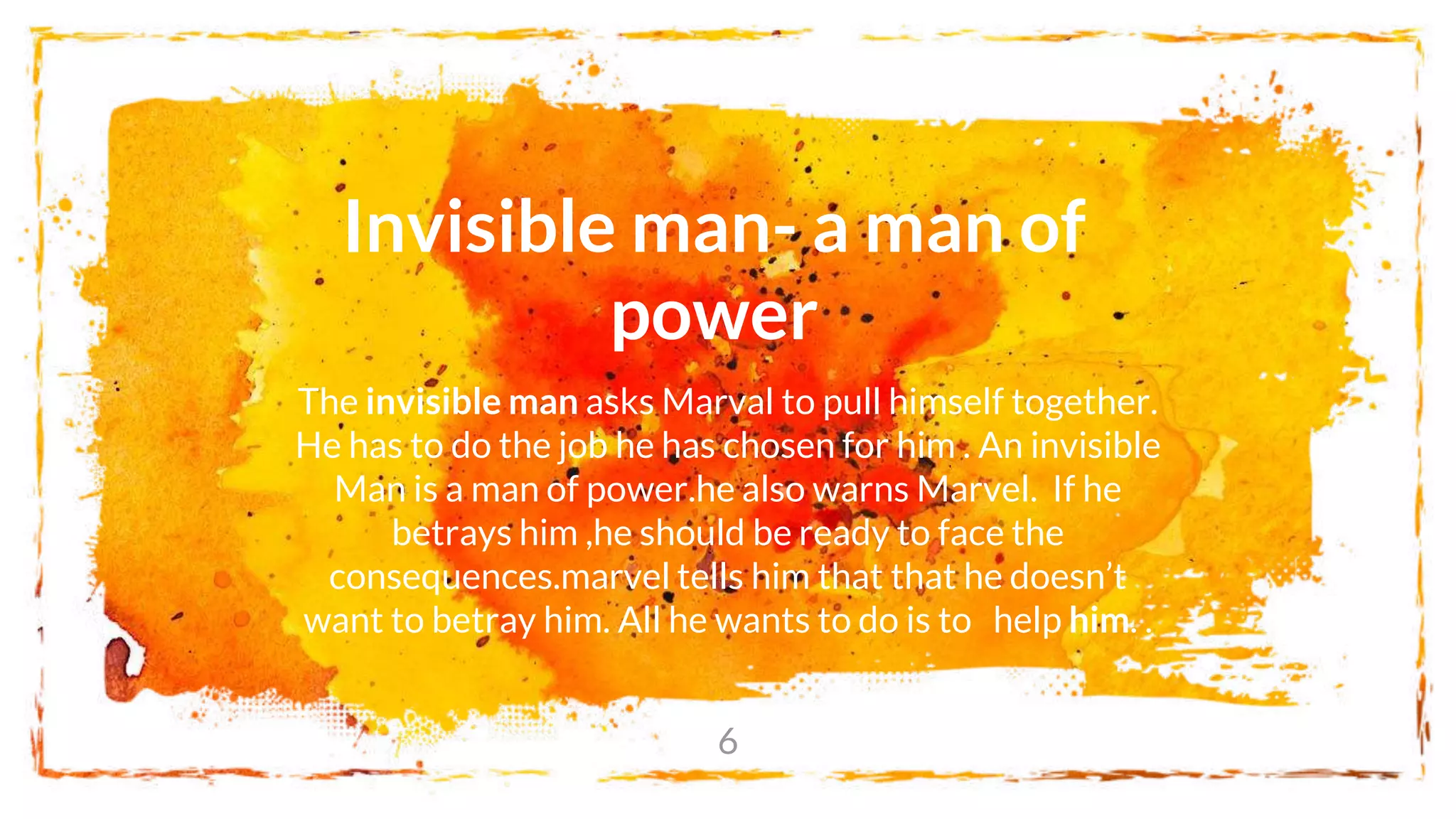 Invisible man chapter 9 by RITHIK YADAV | PPT
