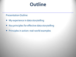 Invisible Narratives: How to Easily and Effectively turn Data into ...