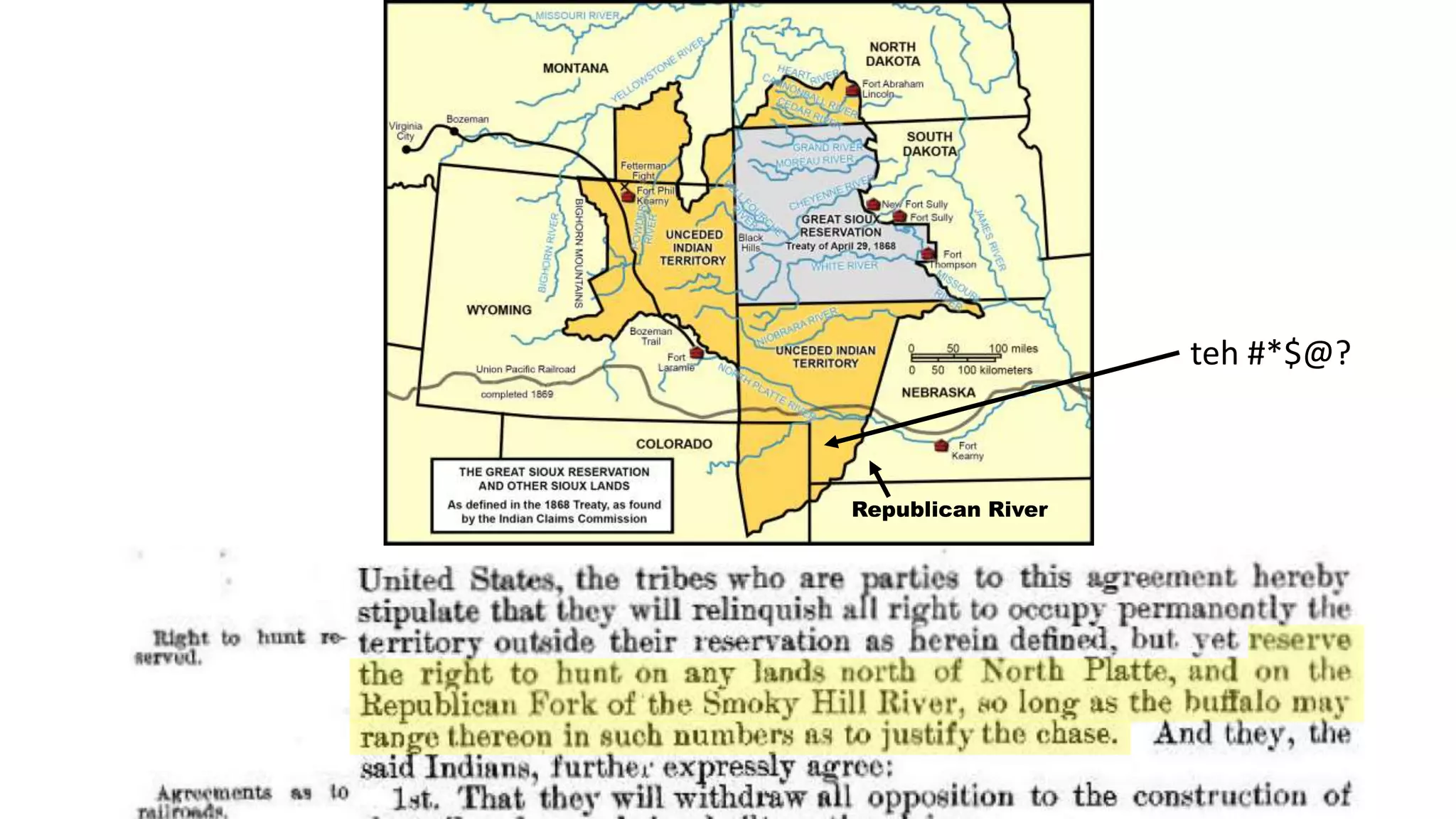 Invisible nation: Mapping Sioux treaty boundaries | PPTX