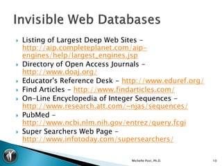 InvisibleWeb-DeeperWeb | PPT