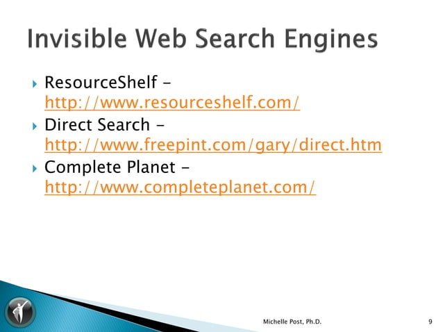 InvisibleWeb-DeeperWeb | PPT