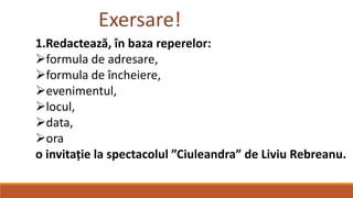 Invitatie | PPTX