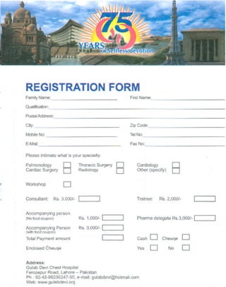 An Invitation By Gulab Devi Hospital | PDF
