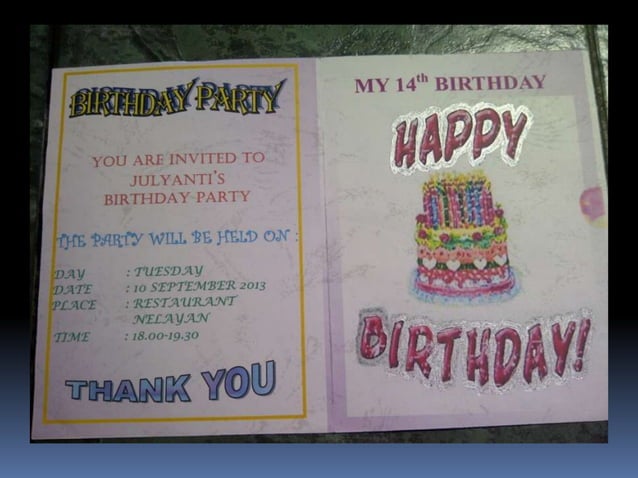 Invitation cards & postcards | PPT