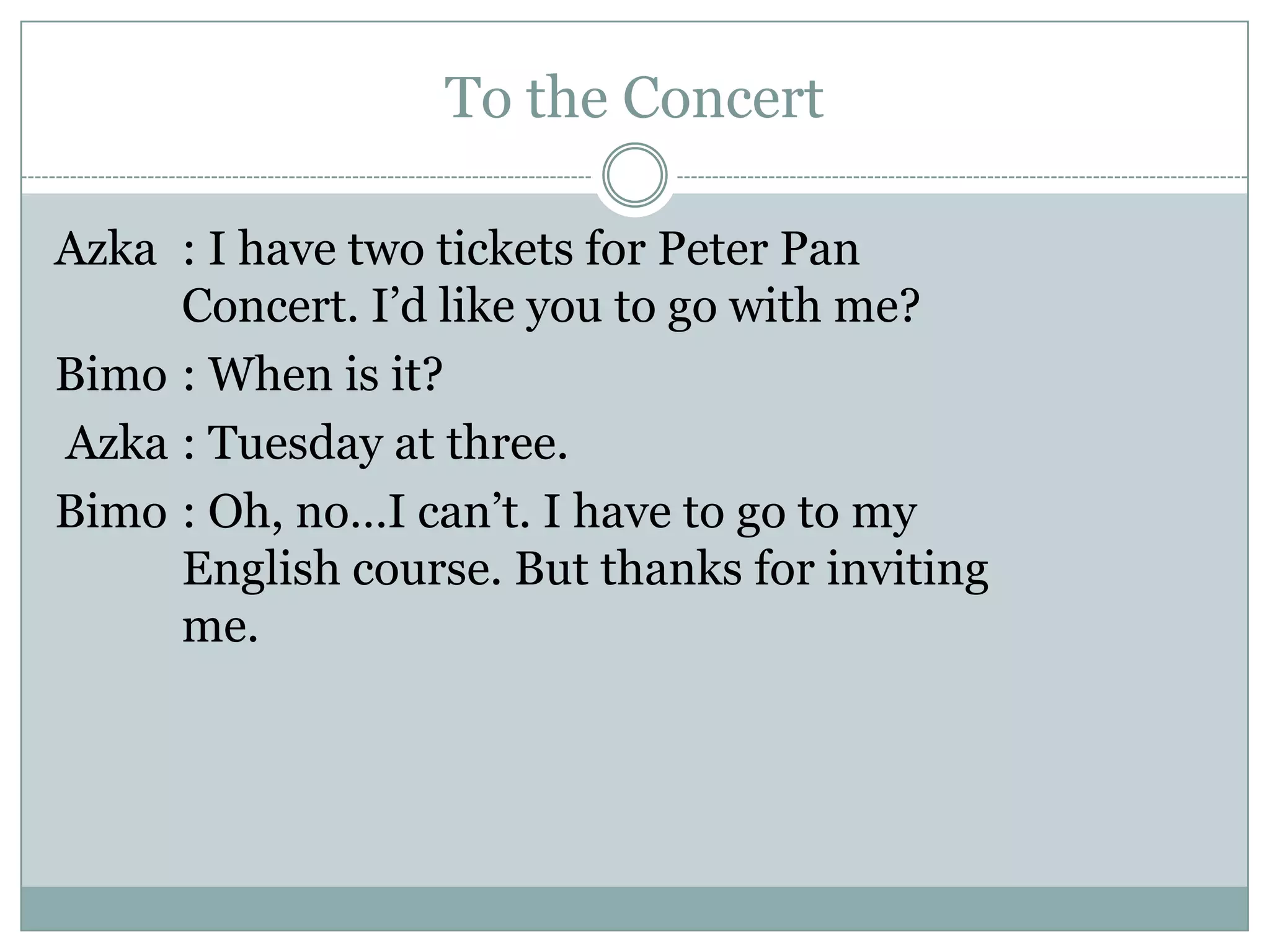 Invitation expression | PPTX