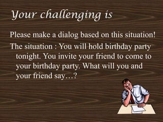 Invitation expression | PPTX