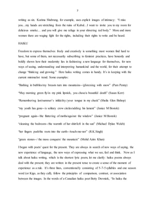 INDIAN WRITING IN ENGLISH: A REFLECTION ON THE EMERGING CREATIVE AND ...