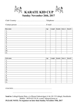 Invitation kkc | PDF