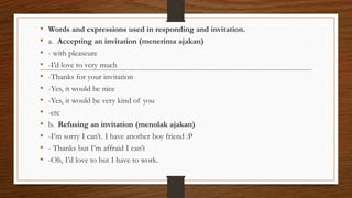 INVITATION, LIKES DISLIKES.pptx