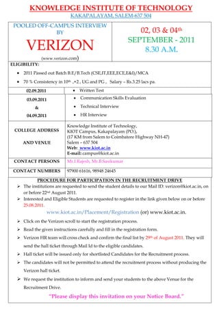 Verizon Pvt. Ltd. | PDF