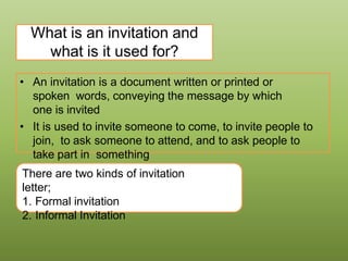 Invitation & Replies.pptx