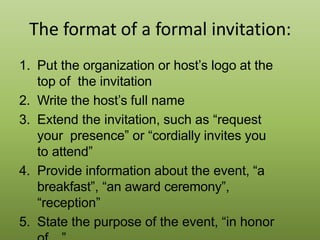 Invitation & Replies.pptx