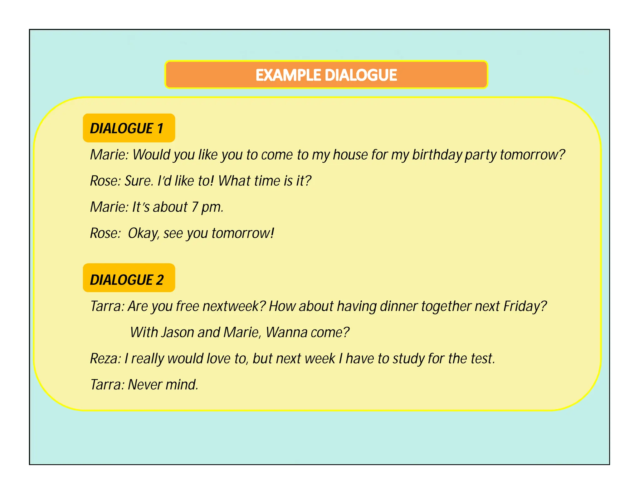 INVITATION (SPOKEN) MATERIAL IN ENGLISH | PDF | Birthday | Personal ...