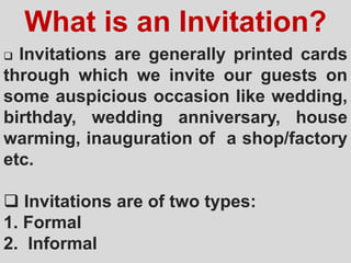 INVITATIONS & REPLIES.pptx