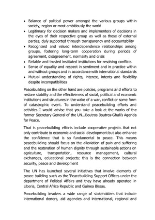 Lecture at she build peace: ICAN campaign launch | PDF