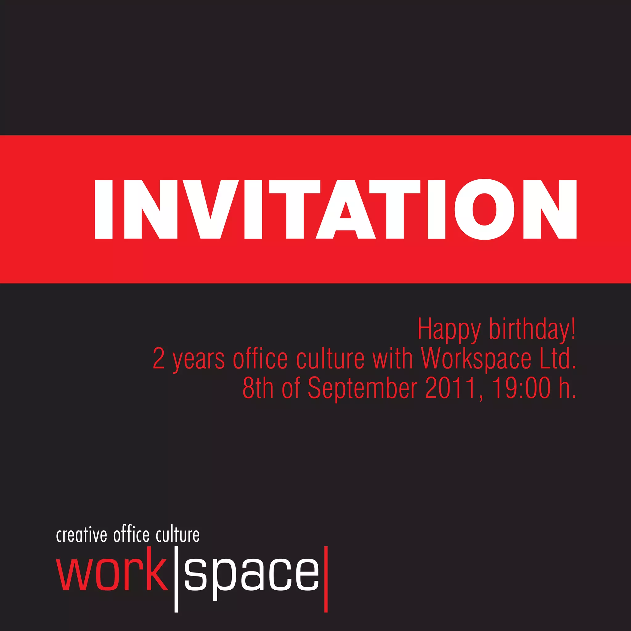 Invitation workspace 2nd birthday 8 september 2011_en | PDF