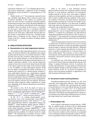 Invited review article single photon sources and detectors | PDF