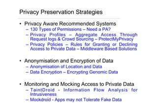 Mobile Devices: Systemisation of Knowledge about Privacy Invasion ...