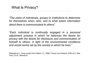 Mobile Devices: Systemisation of Knowledge about Privacy Invasion ...