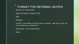 INVITES and REPLIES.pptx