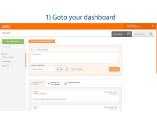 How do I invite students to my group in Ediffy? | PDF