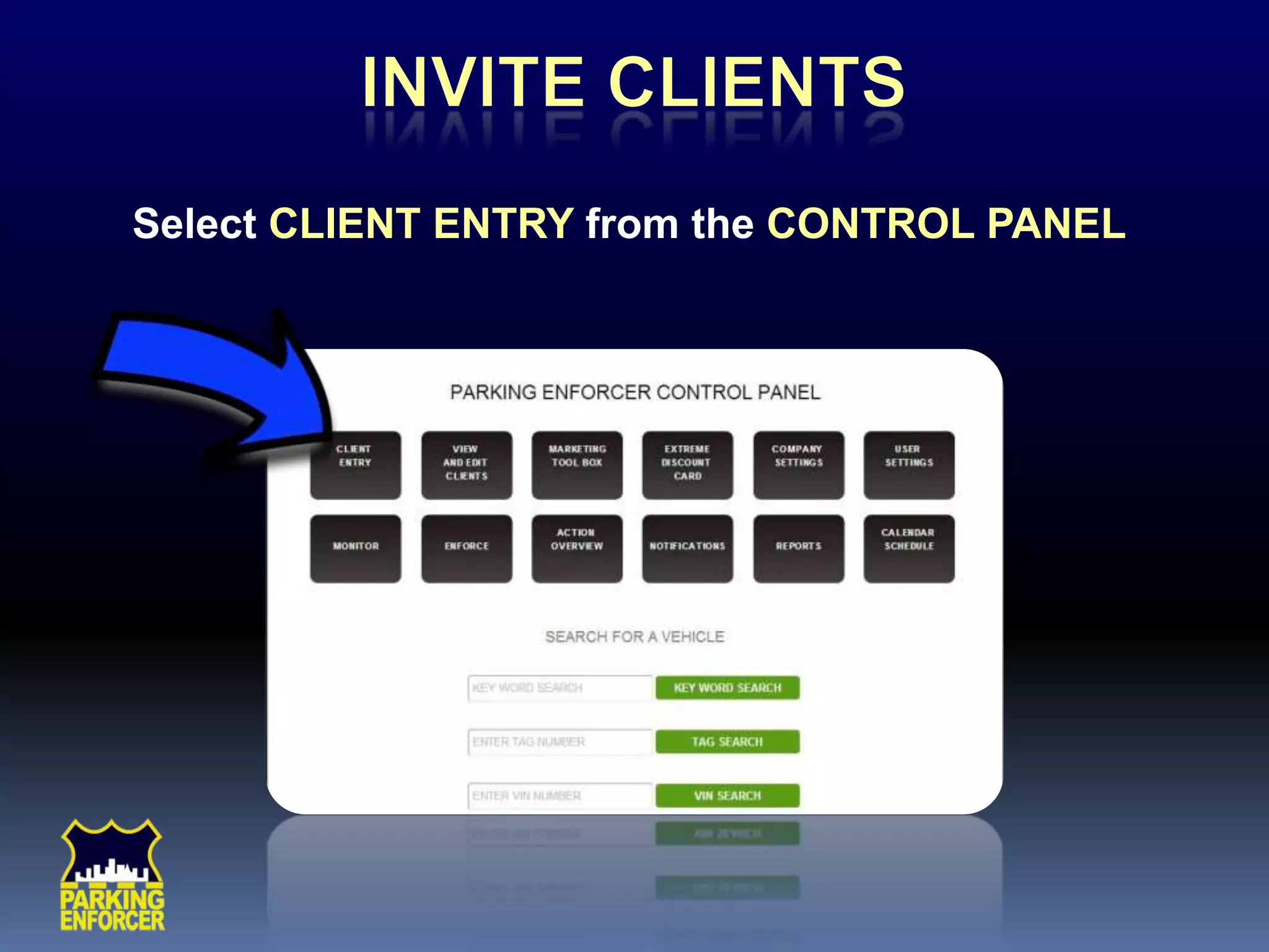 Inviting clients to your network | PPTX