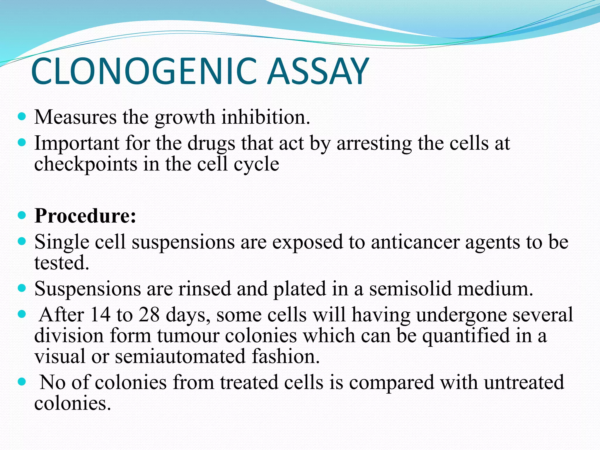 In-vitro evaluation techniques of anticancer, anti oxidant, anti ...