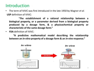 In vitro In vivo correlation | PPTX